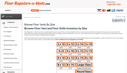 How to Measure Floor Registers and Grilles | Installerstore.com Blog
