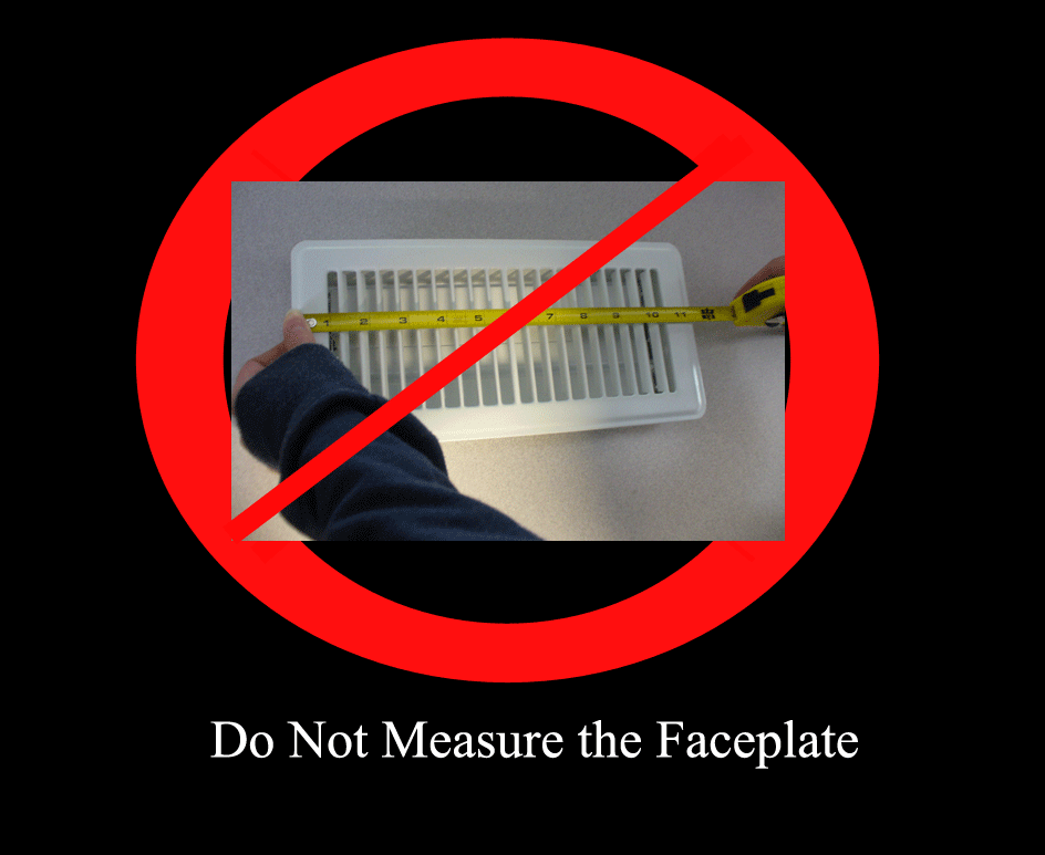 How to Measure Floor Registers and Grilles | Installerstore.com Blog